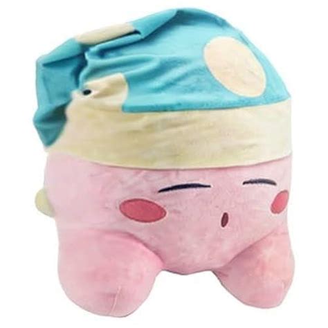 Kirby 12″ Mega Plush Sleepy Hat Official Licensed Jumbo Soft
