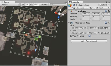 Unity Manual Occlusion Culling