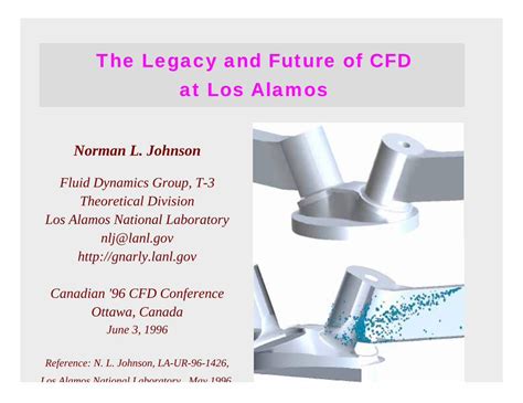 Pdf Great Lies Of Cfd Codes The Legacy And Future Of Cfd At Los