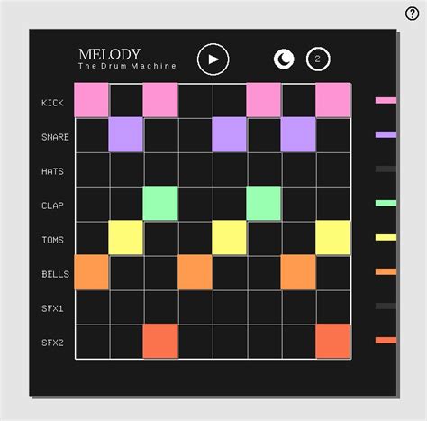 GitHub Sunrakerr MelodyDrumMachine A Virtual Drum Machine Made In OpenGL