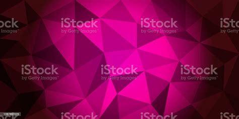 삼각형으로 구성된 다크 핑크 벡터 다각형 일러스트레이션 비즈니스 설계를 위한 삼각형 패턴입니다 그라데이션이 있는 종이 접기