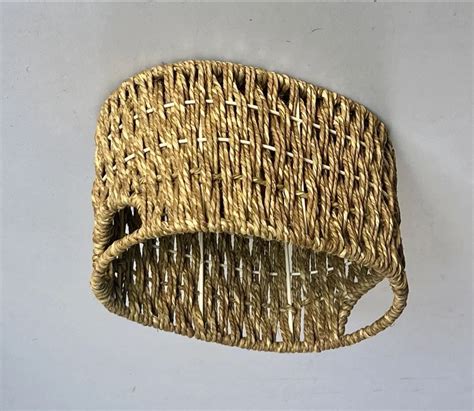 Brown Bamboo Oval Shape Sea Grass Basket Sizedimension 38x18 Cm At ₹ 190piece In Moradabad