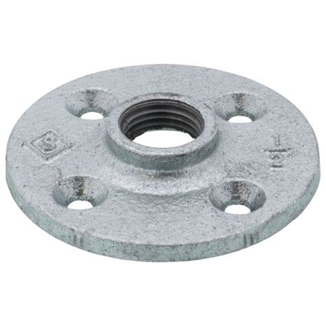 Gvff050c Bluefin Gvff050c 1 2 Galvanized Floor Flange W Holes