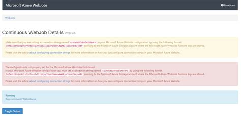Time Trigger Methods Are Not Triggered In Azure Web Job Stack Overflow