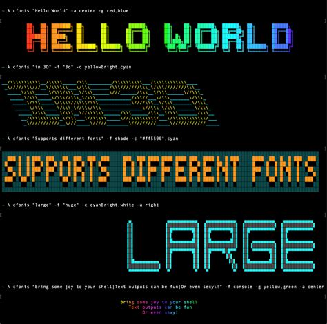 Cfonts Npm
