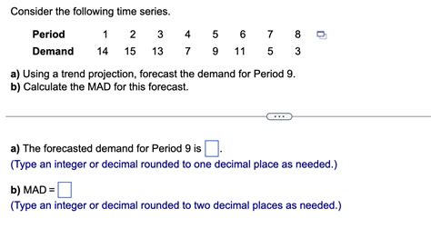 [solved] consider the following time series a using a t