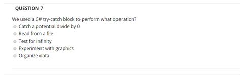 Solved Question 6 What Is The Output Of The Following Code