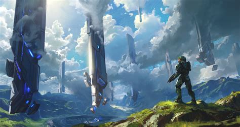 Halo Master Chief Gazer 4k Wallpaper Gamephd