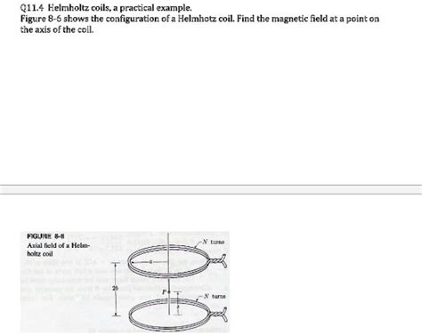 Solved 0114 Helmholtz Coils Practical Example Figure 8 Shows The