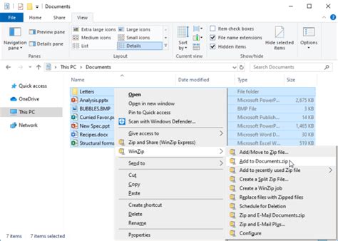 Kb Winzip Quick Examples Of How To Zip Files With Winzip