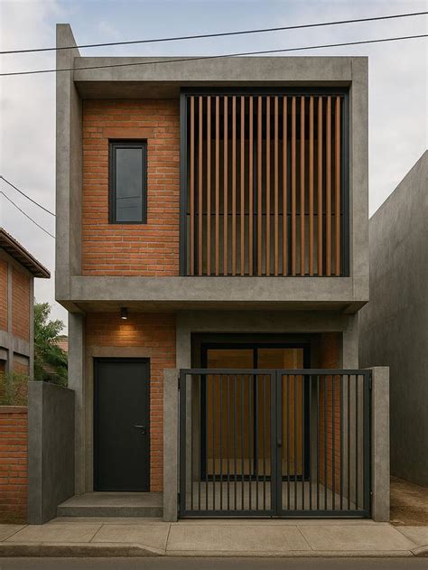 7 Desain Rumah Minimalis 6x12 Tampak Depan Hunian Elegan Di Lahan Terbatas