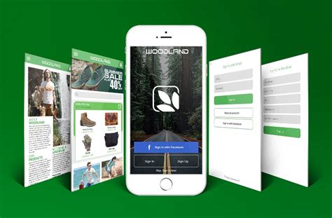 Woodland Uiux Design And Graphic Desi Live Project Behance