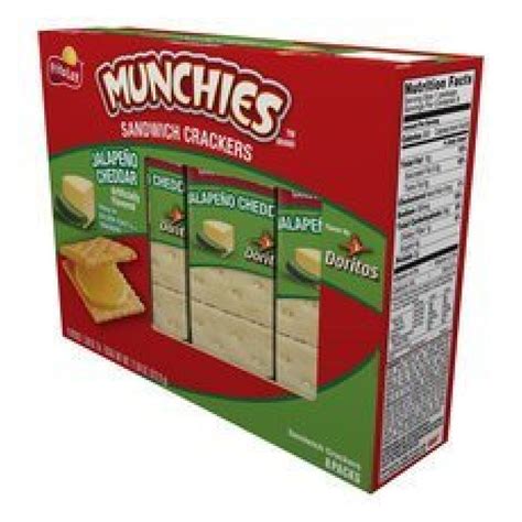 Wtycb Munchies Cheese Snack Filled Jalapeno Cheddar Flavor Sandwich