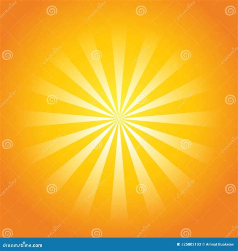 Light Beem Transparency On Orange Background Sun Shine Sunlight