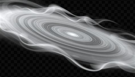 Galactic Disk Wind Blowing With Pale Silver And Grey Featuring A Large Scale Outflow Of Gas From