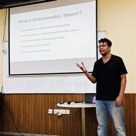 Gave My First Talk At Cloud Native Thane On Webassembly Wasm — Shared