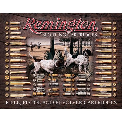 Remington Bullet Board Tin Sign 16w X 12 1 2h Tp Tools And Equipment