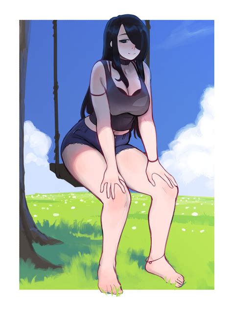 Telepurte Nila Telepurte Original Commentary Highres Girl Anklet Armlet Bare Arms