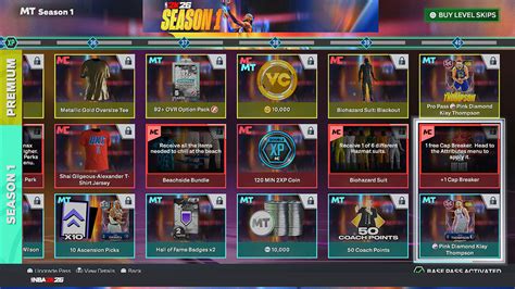 All Nba 2k26 Season 1 Pass Rewards Explained Operation Sports
