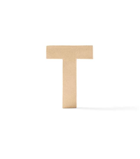6 Natural Paper Mache Letters By Park Lane Joann Paper Mache
