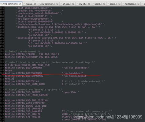 zynq linux移植学习笔记之40 在uboot中增加备份镜像启动功能 modeboot csdn博客