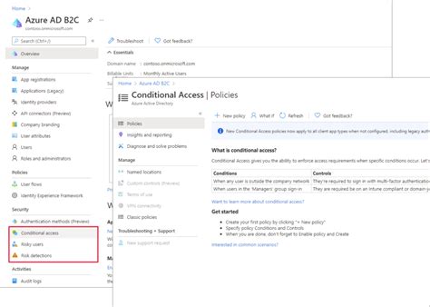 Azure Ad B2c Risk Based Sign In Strengthening Authentication Security