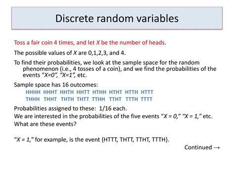 PPT - Random variables PowerPoint Presentation, free download - ID:3089264