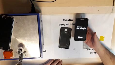 Schimbare Display Samsung S5 G900 Complet Disassembly Youtube