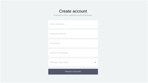 9 React Form Examples Freefrontend