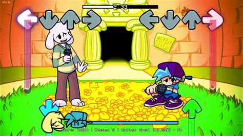 Fnf His Mod Vs Asriel Youtube