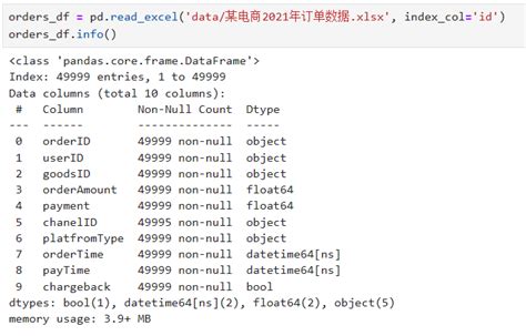 python库pandas订单数据清洗，分析实战案例1 涉及rfm模型 超详细 python 数据分析 rfm csdn博客