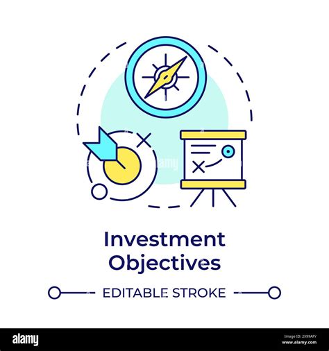 Investment Objectives Multi Color Concept Icon Stock Vector Image And Art Alamy