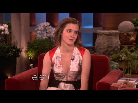 Naked Emma Watson In Ellen The Ellen Degeneres Show
