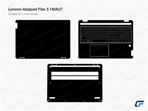 Lenovo Ideapad Flex Iau Cut File Template Cutfilelabs
