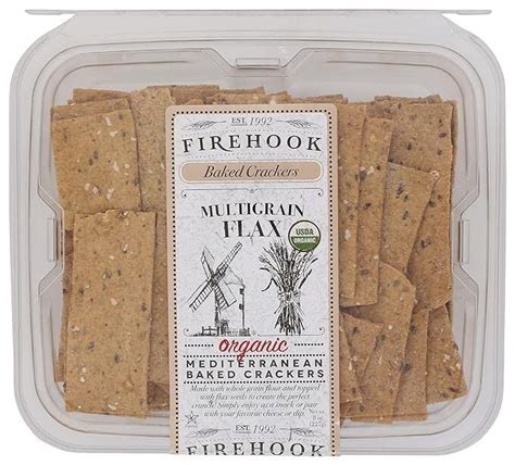 Firehook Bakery Multigrain Flax Baked Crackers 5 5oz Lulu Cadieux Shop Cook Laugh Live
