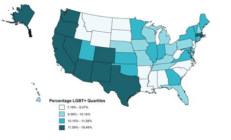 Geographic Variation In Lgbt Identification In The Us