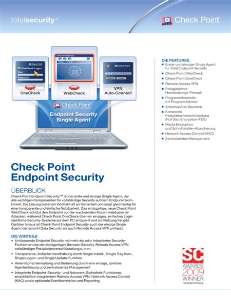 check point endpoint security