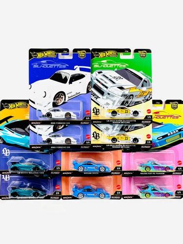 2 X Complete Set 2025 Silhouettes Car Culture Hot Wheels Premium Mattel