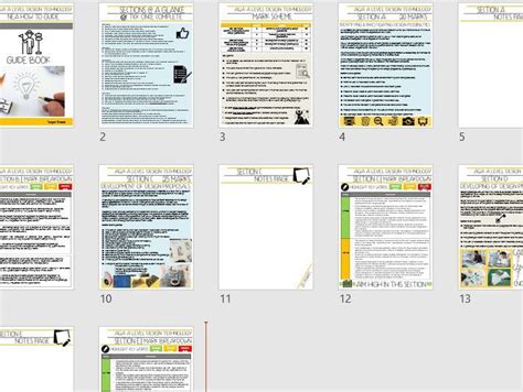 AQA A Level DT NEA Help Booklet For Babes Teachers Teaching Resources