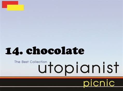Utopianist Chocolate Sweet Pretty 악보