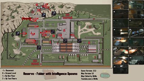 Folder With Intelligence Spawn Map For Reserve Rescapefromtarkov