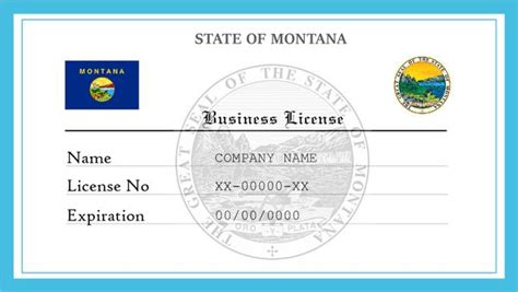 Montana Business License License Lookup