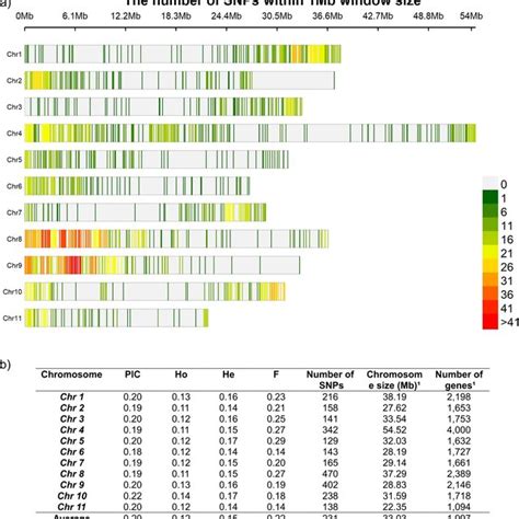 Distribution Of 2542 Dartseq Snp Markers Across All Of C Canephora 11