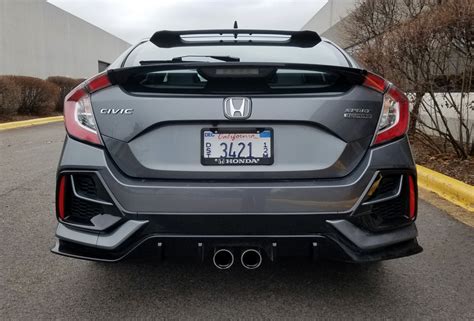 Test Drive 2020 Honda Civic Hatchback Sport Touring The Daily Drive