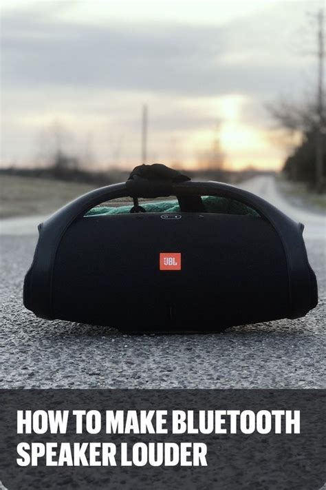 How To Make Your Bluetooth Speaker Louder