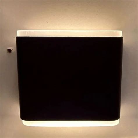 Black Rectangular Flush Mount Led Light Home 9 W At Rs 2200 In