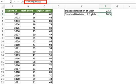 How To Calculate Standard Deviation In Excel A Detailed Tutorial