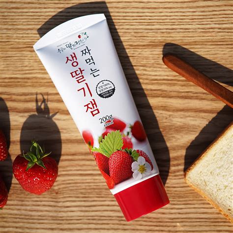 우공의딸기정원 짜먹는생딸기잼 Re The New 리더뉴