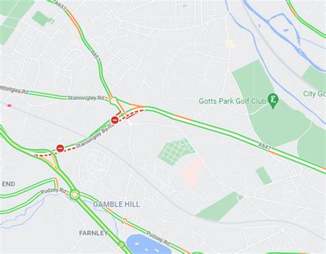 Police Shut Stanningley Bypass After Woman Falls From Bridge As It