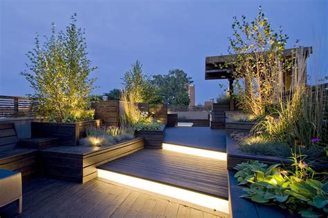 Modern Roof Terrace Garden